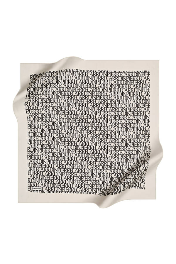 Renkli 90X90 Pierre Cardin Polyester Tivil Eşarp - Aker